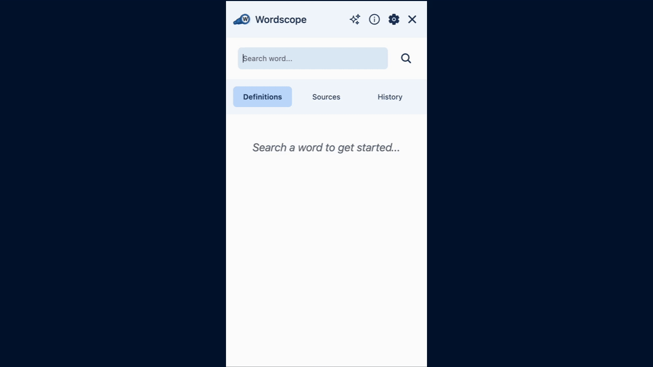 Wordscope - Instantly understand any word, anywhere