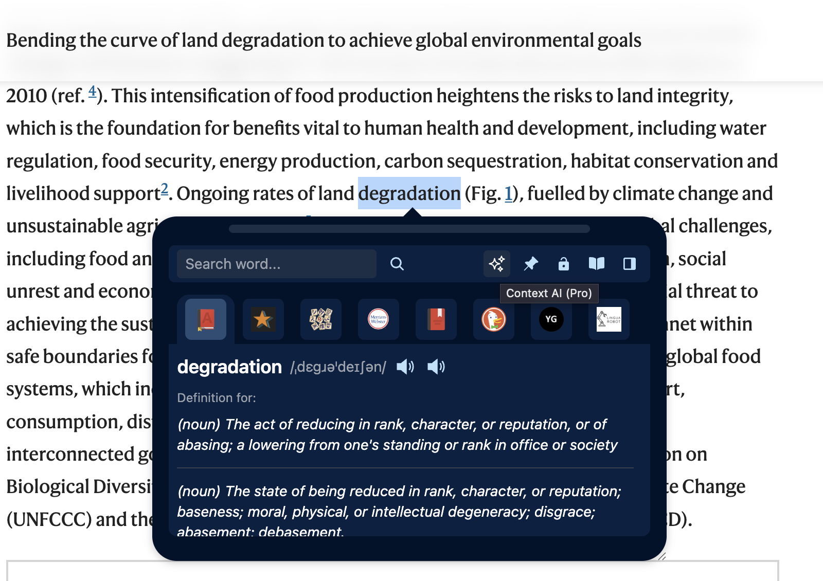 Wordscope - Instantly understand any word, anywhere