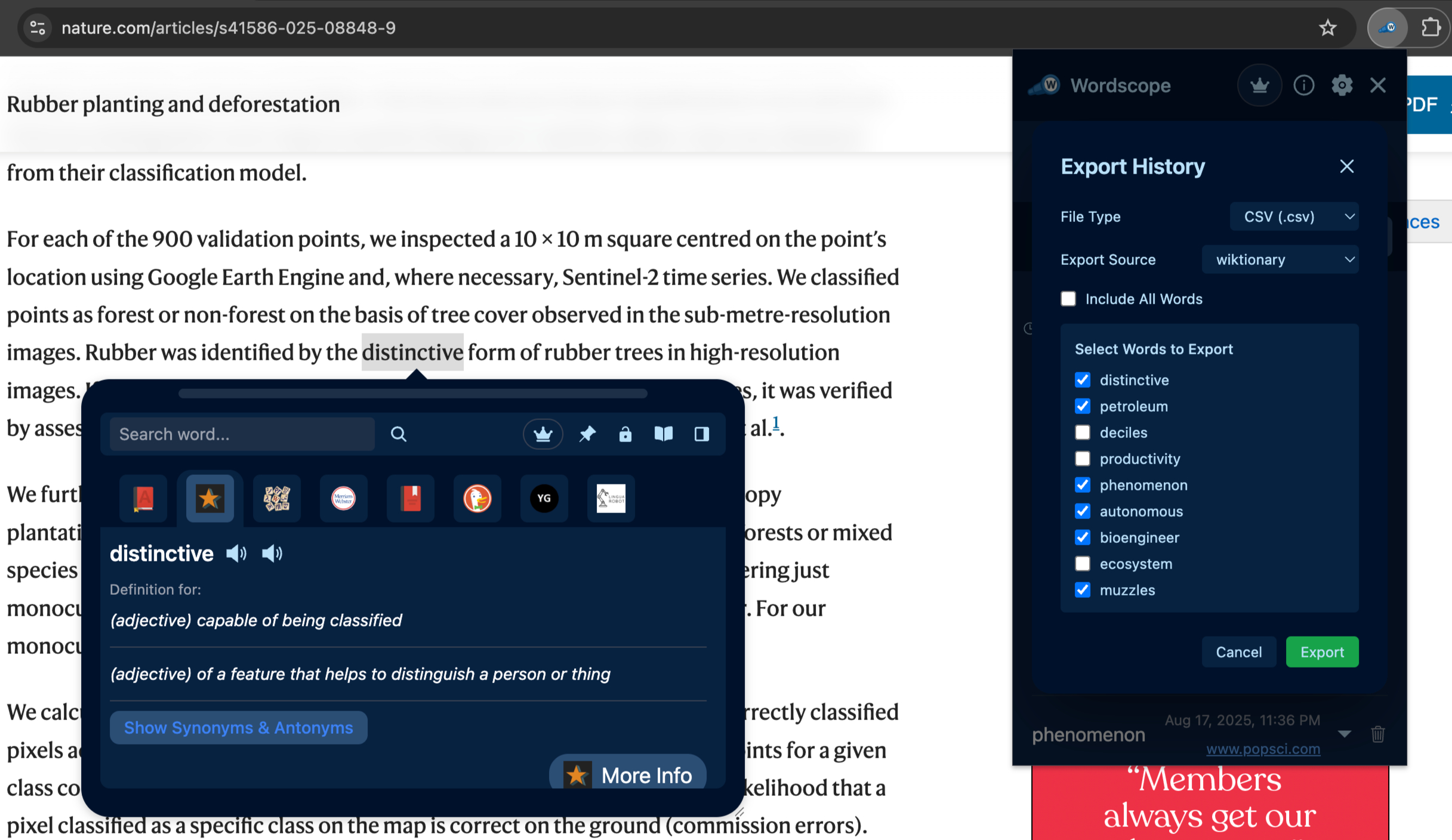 Wordscope - Instantly understand any word, anywhere